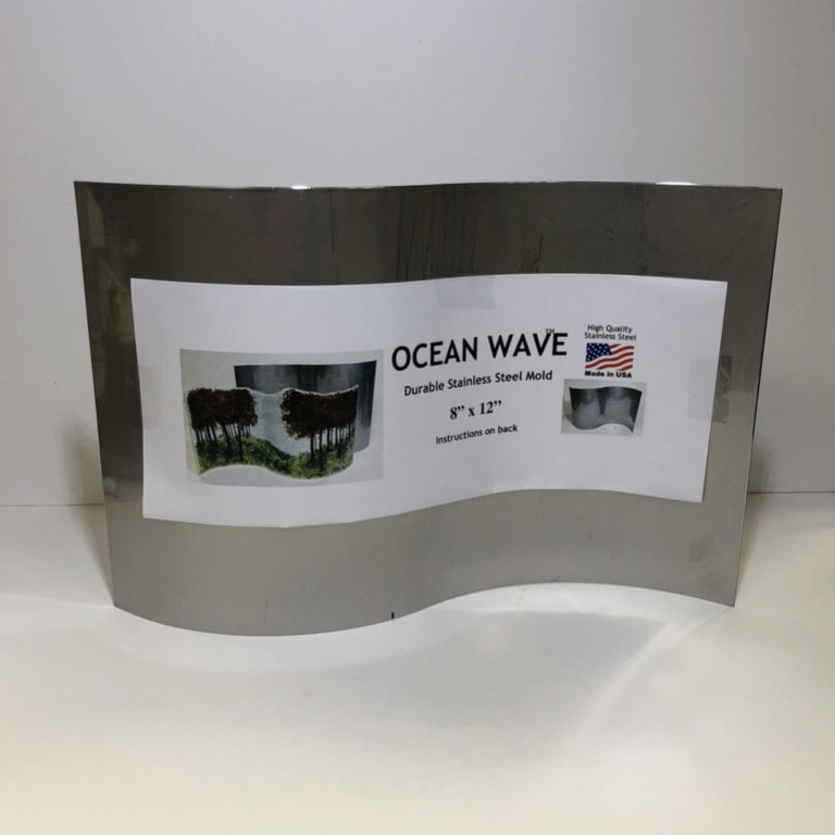 Kaleidoscope SS Triangle Pattern Bar Mold | Glass House Store