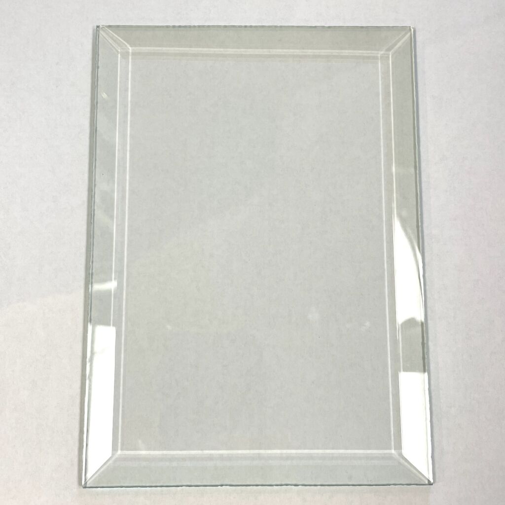 5″ x 7″ Rectangle Bevel Glass – M | Glass House Store