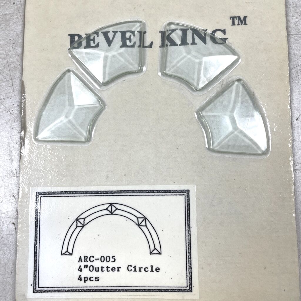 Bevel Glass Half Circle Border Set – HRC05 | Glass House Store